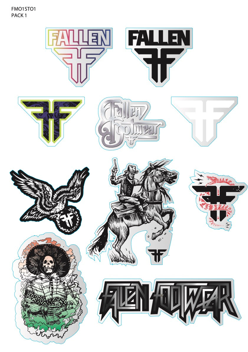 STICKERS PACK 1 – Fallen Footwear Japan